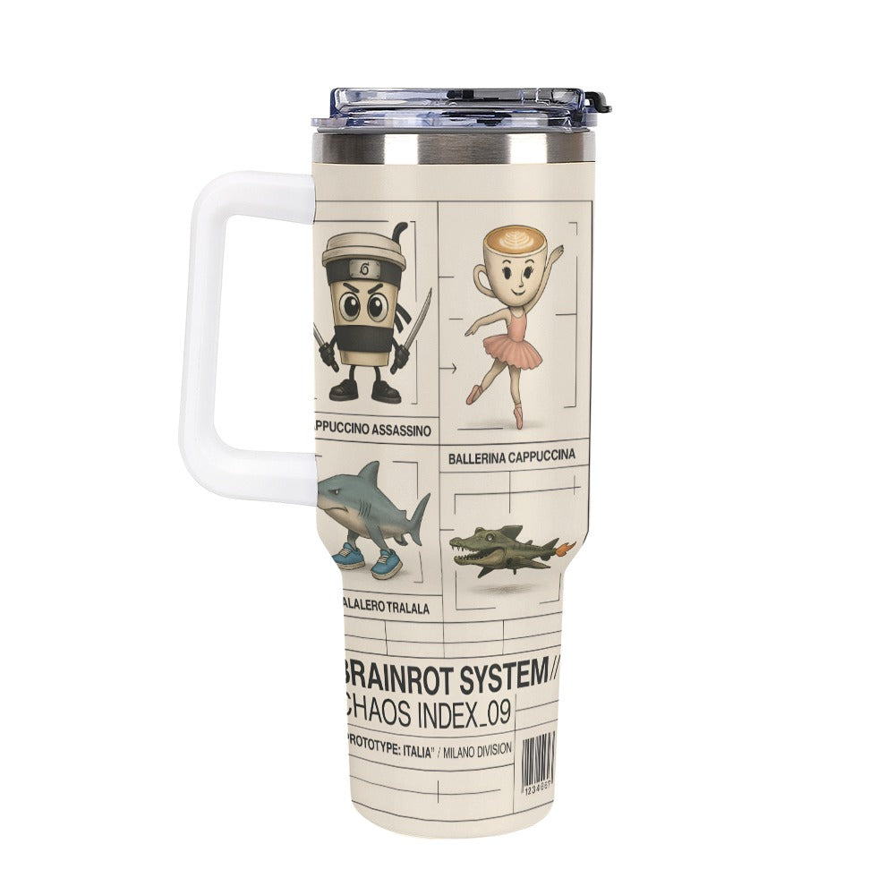 Italian Brainrot Large capacity car cup – firebeastus